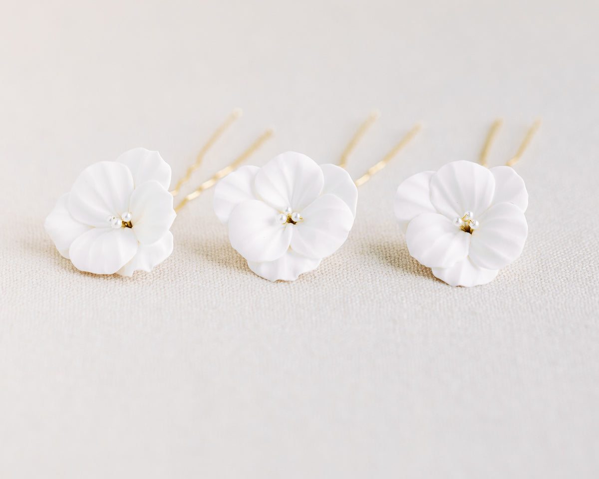 Mayflower Pins — Sarah Walsh Bridal Jewellery Inc