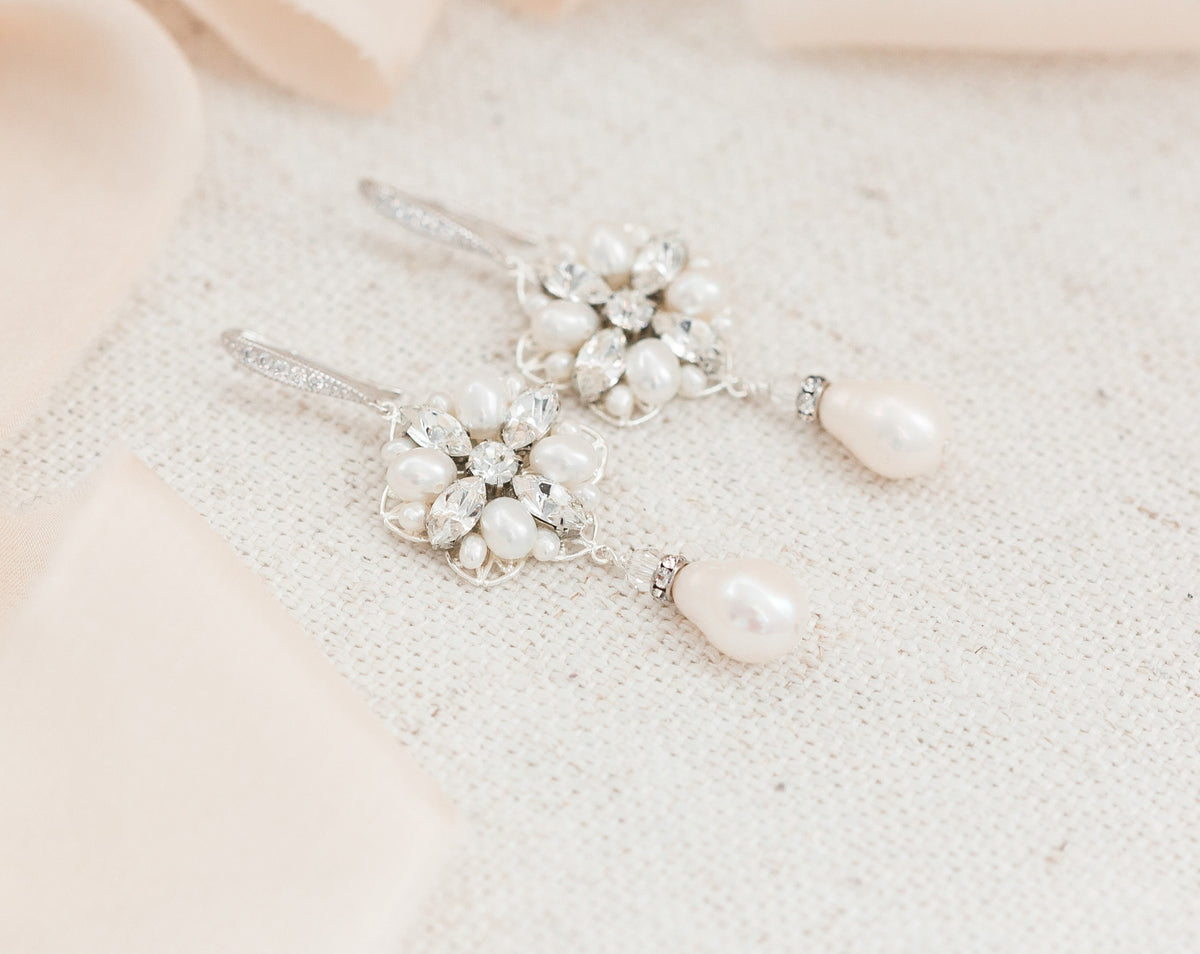 Flora Chandeliers — Sarah Walsh Bridal Jewellery Inc